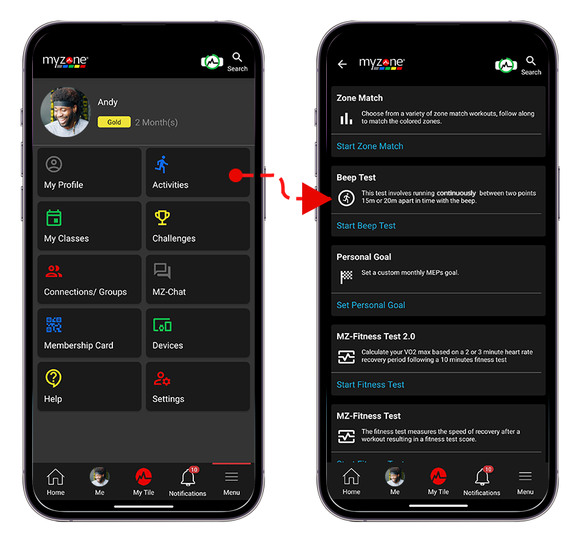 Beep test: measuring your fitness