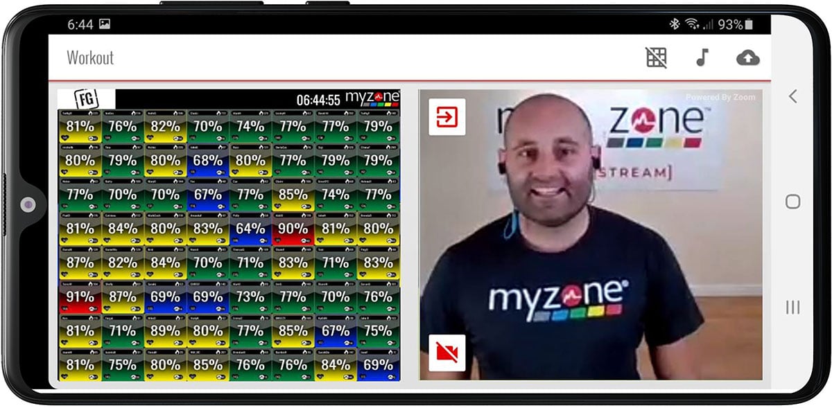 Myzone delivers free streamed gym classes to the world